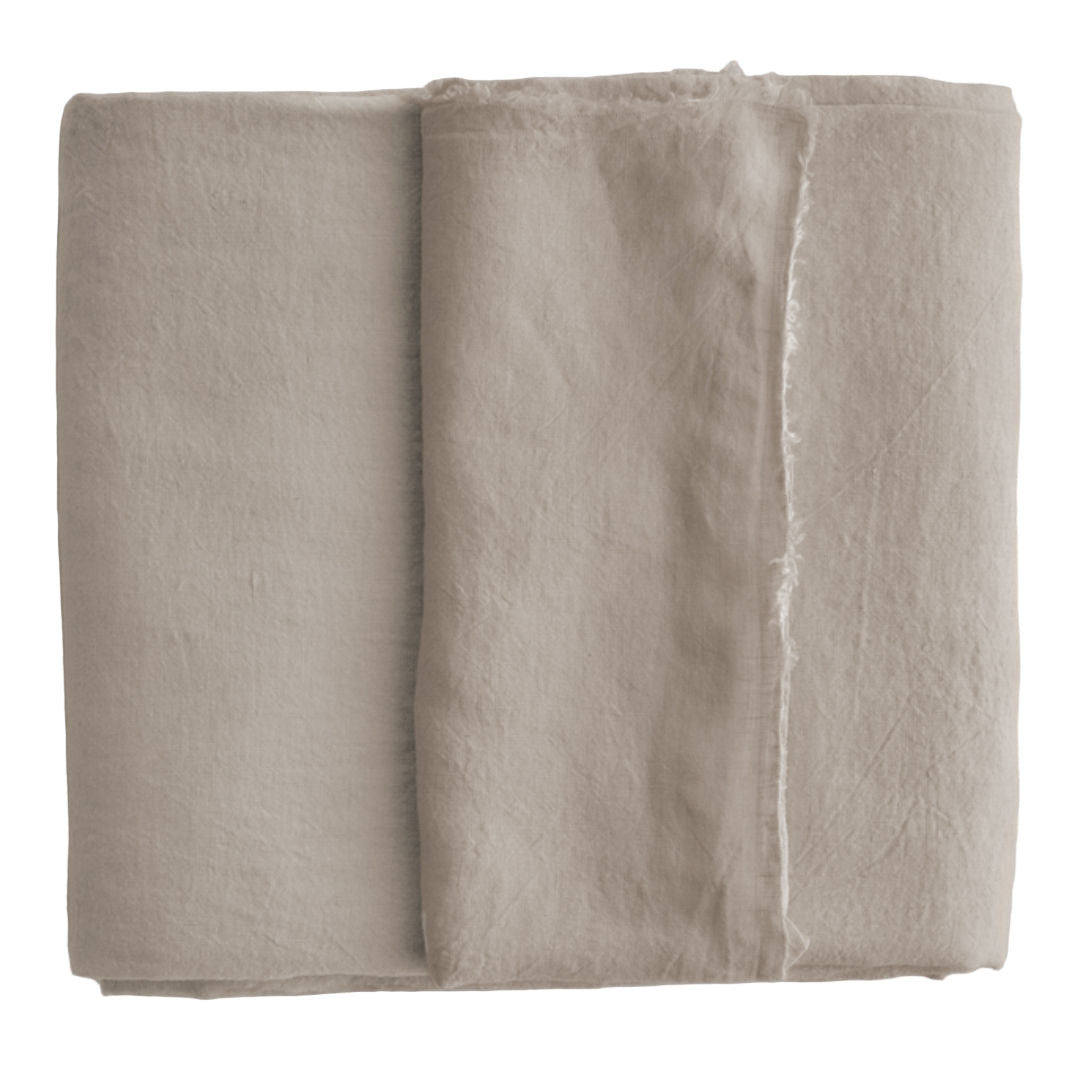 Flocca Flat Sheet | Sable – Suzie Anderson Home